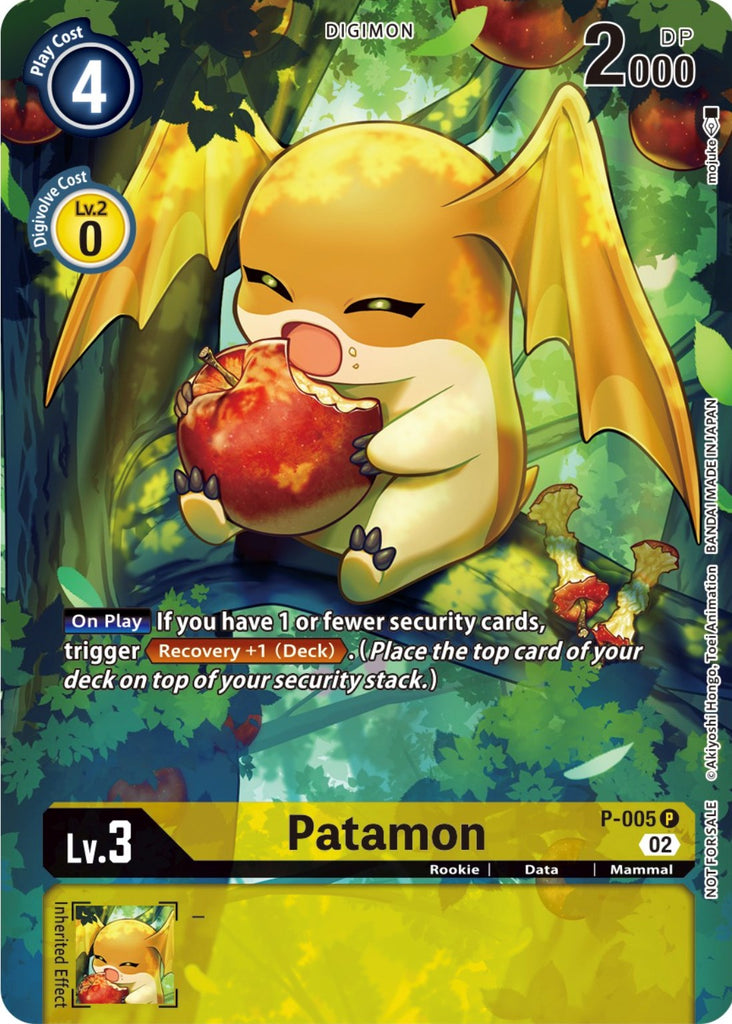 Patamon [P-005] (Digimon Illustration Competition Promotion Pack) [Pro